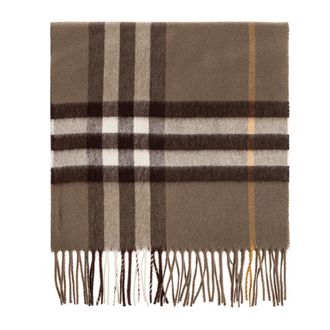 Burberry Check Kaschmirschal - - Accessories - unisex - Braun - ONE SIZE