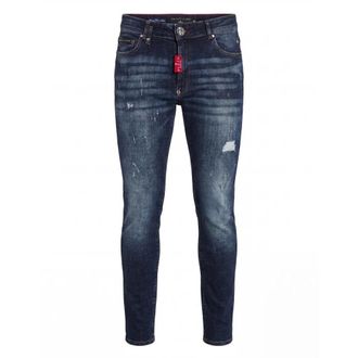 Philipp Plein Slim Fit Jeans Basic - - Jeans - Herren - Blau - W31