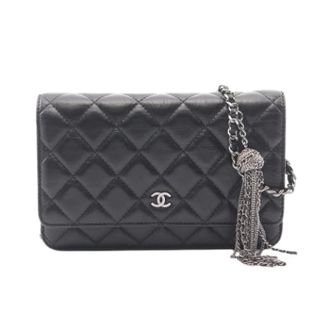 Chanel Sac bandouli&egrave;re vintage doccasion - Femme - Pre-owned - Noir - Taille: ONE Size