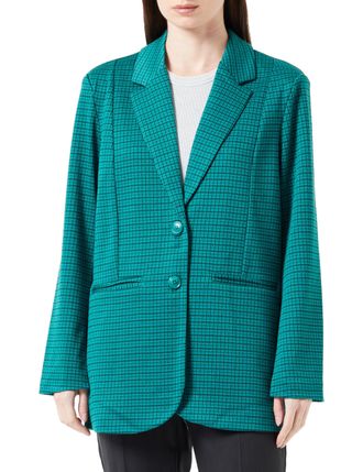 Ichi Damen IHKATE Cameleon Oversize BL Blazer, 185424/Cadmium Green, M