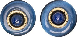 Jennifer Behr Femme, Accessoires, Bleu, Taille: ONE Size Boucles doreilles pendantes semi-pr&eacute;cieuses