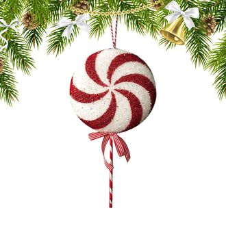 Generico Weihnachten | H&auml;ngende Dessertanh&auml;nger - Charmantes Weihnachtspendel f&uuml;r Baum Wohnzimmer Fenster Schlafzimmer Hotel Krone Garten Dekoration Eingang De