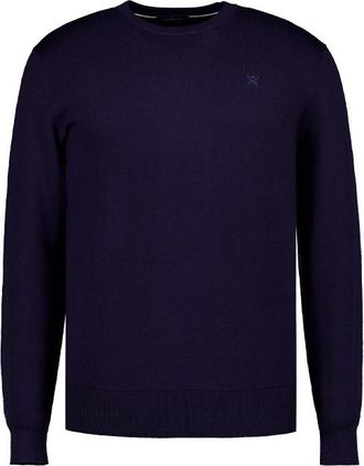 Hackett Herren Pullover blau unifarben