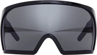 Rick Owens Schwarze Sonnenbrille Kriester Stil - - Accessories - unisex - Schwarzk - ONE SIZE