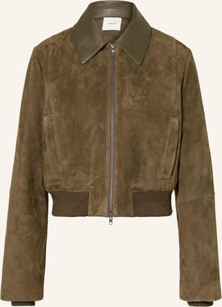Vince Vince Lederblouson braun