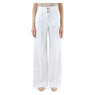HUGO BOSS Weite Hose - - Trousers - Damen - Wei&szlig; - XL