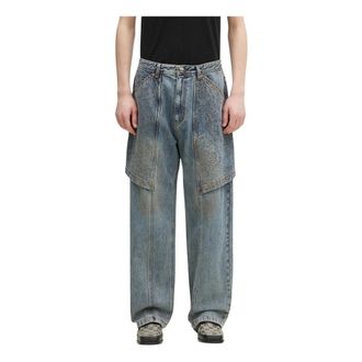 Andersson Bell Stickerei Wrap Jeans - - Jeans - Herren - Blau - W34