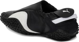 Puma Calf Leather Sneakers - Black
