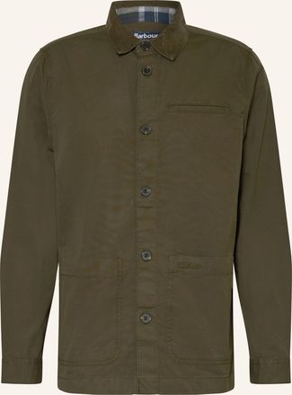 Barbour Overshirt Cole gruen