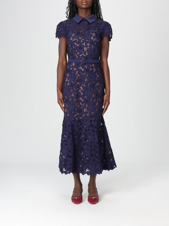 Self Portrait Robe SELF-PORTRAIT Femme couleur Bleu