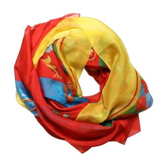 Dolce & Gabbana Bedruckter Seidenschal - - Accessories - Damen - Mehrfarbig - ONE SIZE