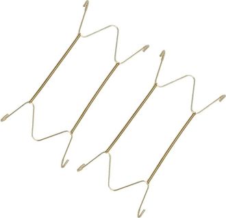 Baoblaze Wandplattenaufhänger Wandhaken Wandplattenaufhänger Wandplattenaufhänger Dekorative Drahtplattenaufhänger Halter für Dekorative Platten, Antikes China