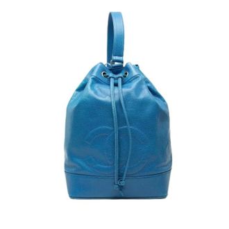 Chanel Pre-owned Sac seau bandouli&egrave;re - Femme - Pre-owned - Bleu - Taille: ONE Size
