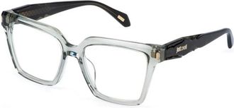 Just Cavalli Femme, Accessoires, Vert, Taille: 53 MM Vjc156 09Rm Lunettes