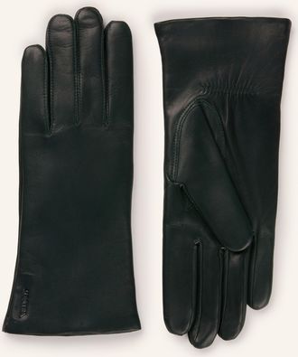 Hestra Lederhandschuhe Elisabeth gruen