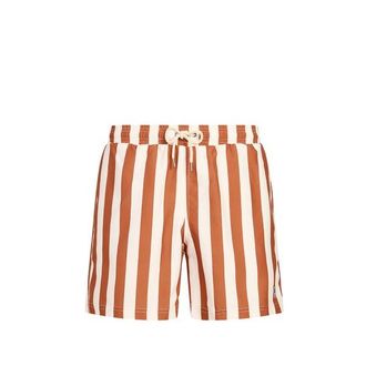 Faguo Short de bain &agrave; rayures