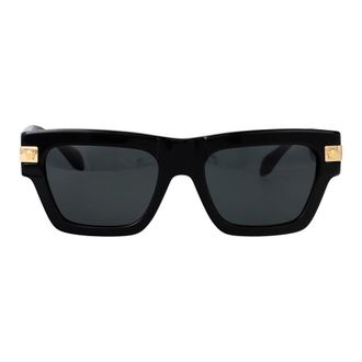 Versace Stylische Herrensonnenbrille - - Accessories - Herren - Schwarzk - 55 MM
