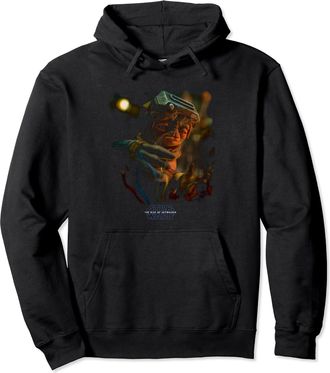 Star Wars The Rise Of Skywalker Babu Frik Screen Pullover Hoodie