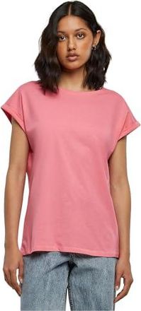 Urban Classics Manches Courtes Retroussées, Épaules Tombantes, Coupe Ample, 100% Coton Jersey, Doux et Confortable