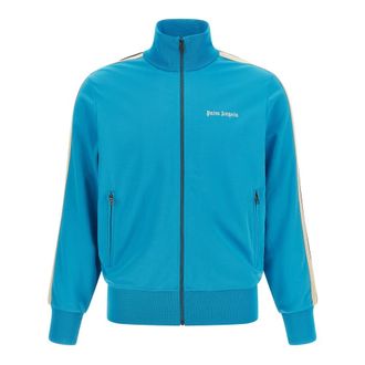 Palm Angels Track Sweatshirt - - Sweatshirts & Hoodies - Herren - Blau - L