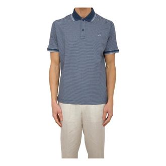 Paul & Shark Blaues Baumwoll-Polohemd mit Knopfleiste - - Tops - Herren - Blau - XL