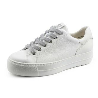 Paul Green Baskets basses super douces pour femme, Blanc 05x, 38.5 EU