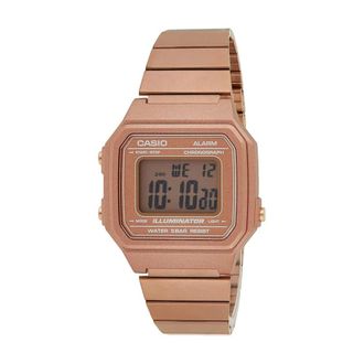 Casio unisex, Accessoires, Rose, Taille: ONE Size Montre Multicolore Digitale à Quartz avec Verre Minéral