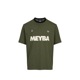 Fred Perry T-shirt &agrave; col rond contrastant en coton