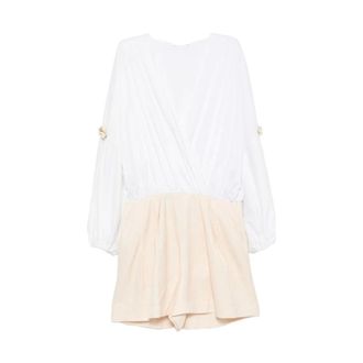 Jijil 0160 Tuta - Femme - Robes - Blanc - Taille: 36 FR