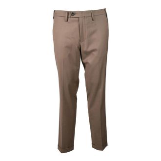 Michael Coal Elegante Hose mit Elastan-Anteil - - Trousers - Herren - Braun - W30
