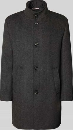 Bugatti Regular Fit Mantel mit Woll-Anteil