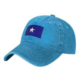 Generic Drapeau Bleu Bonnie Femme Homme Snapback Cap Anti-Soleil Casquette De Baseball R&eacute;glable Chapeau De Cowboy pour Golf Sport Running