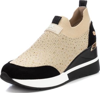 Xti Damen 141575 Sneaker, Gold, 41 EU