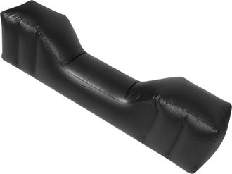 Happyyami Auto Rücksitz Schlafmatte Zubehör Aufblasbare Rücksitzverlängerung Aus PVC Flaches Autobett Für Hunde Und Reisen Rutschfestes Fußstützenpolster Für Ko