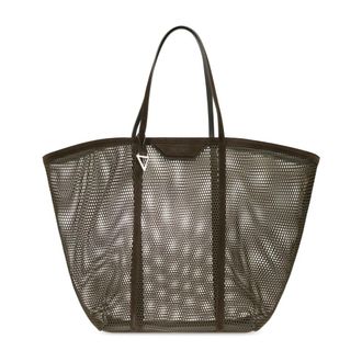 The Attico Femme, Sacs, Vert, Taille: ONE Size Shopper Bag Estate Meravigliosa Collection