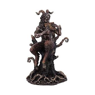 Nemesis Now Mythologische Pans Melodie Figur, Bronze, 24 cm