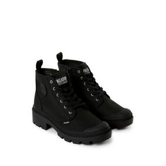 Palladium Boots unies en cuir