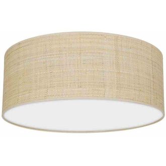 Milagro Milagro - Plafonnier marshall blanc / rotin 2xE27 Ø40cm