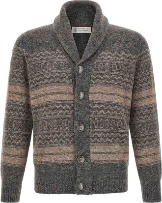 Brunello Cucinelli Cardigan - Grau