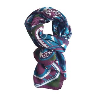 Kenzo Mehrfarbiger Pashmina-Schal - - Accessories - Damen - Mehrfarbig - ONE SIZE