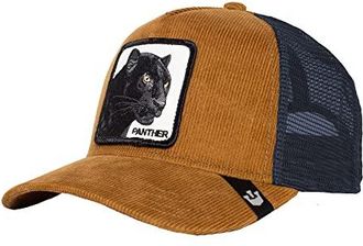 Goorin Brothers The Farm Casquette de camionneur réglable en maille pour homme et femme, marron (whisky), motif panthère (Panthuroy), taille unique, Taille unique