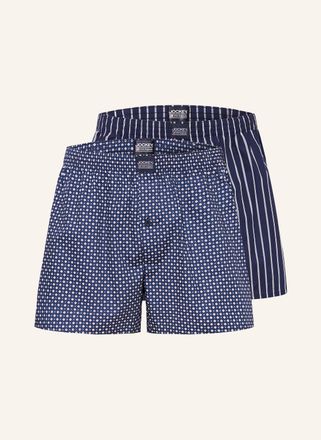 Jockey 2er-Pack Boxershorts blau