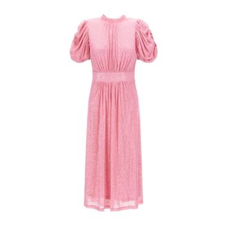 Rotate Rotate Birger Christensen, Femme, Robes, Rose, Taille: 40 FR Robes Maxi