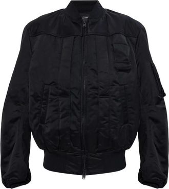 Yohji Yamamoto Logo-print Bomber Jacket