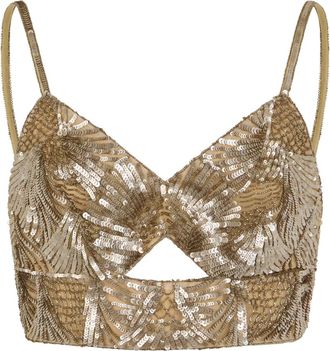 Alberta Ferretti Femme, Tops, Jaune, Taille: 40 FR Hauts