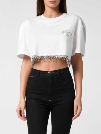 Philipp Plein T-Shirt Femme couleur Blanc