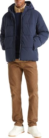 Benetton Herren 2iarun05o Jacke, blau, XXL