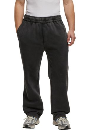 Urban Classics Herren Sporthose Vintage Heavy Trackpants, l&auml;ssige Trainingshose mit weitem Bein, elastischem Bund und schwerem Stoff, Gr&ouml;&szlig;en S - 5XL