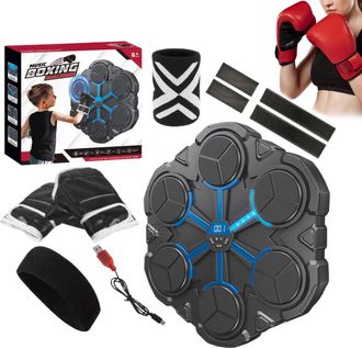 Generic Music Boxing | Trainingsausr&uuml;stung mit 3 Modi, Boxmaschine zur Wandmontage | F&uuml;r Wohnung Haus Schlafsaal Keller Wohnzimmer Fitnessstudio Indoor Garage