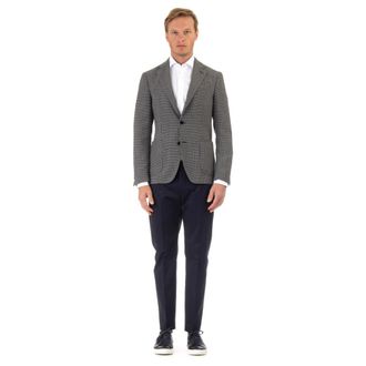 Lardini Packable Reise Stoffjacke - - Suits - Herren - Blau - M